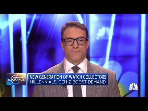 Luxury watch market demand grows among young collectors after prices fall