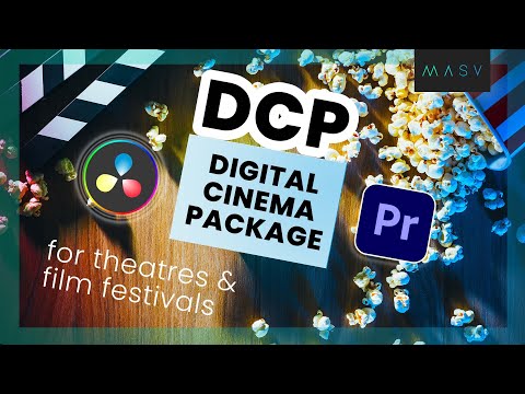 What is a Digital Cinema Package? DCP Creation in Premiere & Davinci