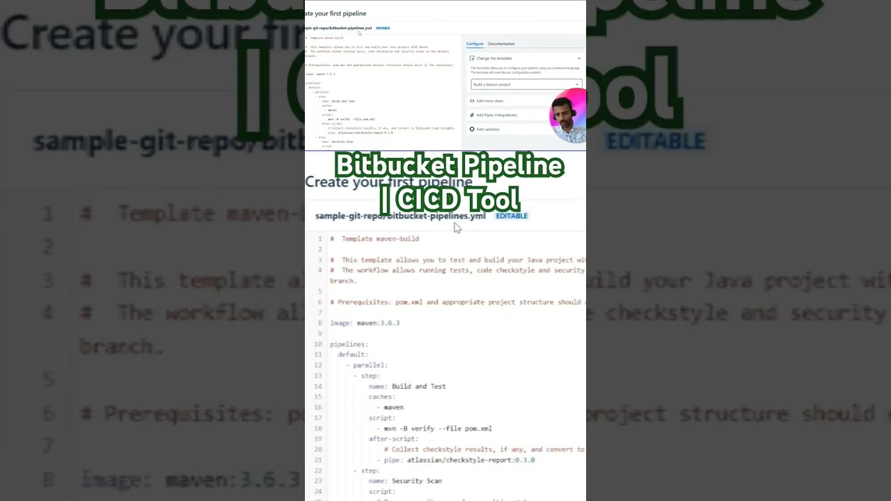 Get started with Atlassian Bitbucket Pipelines | Let's DevOps #ci_cd #bitbucket #pipelines #devops