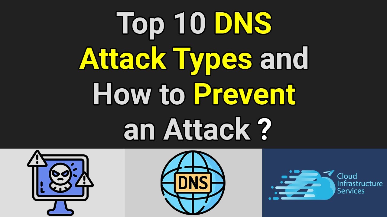 Top 10 DNS Attack Types and How to Prevent an Attack