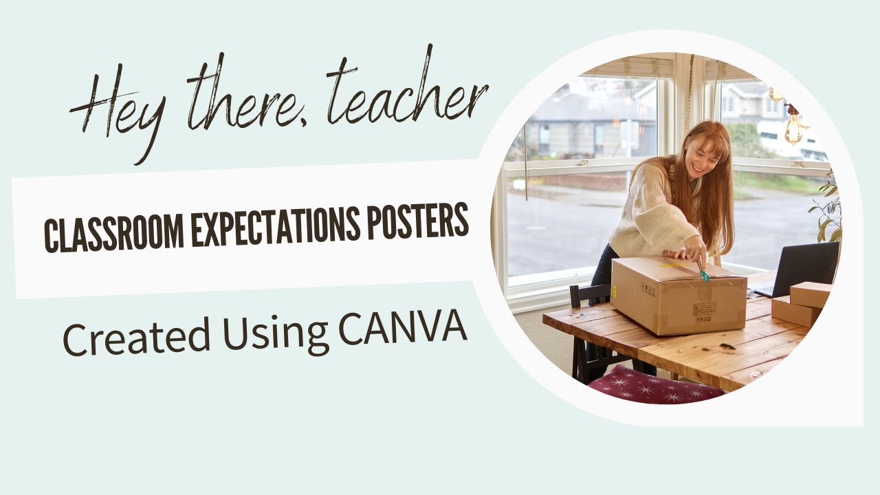 Classroom Expectation Posters Unboxing