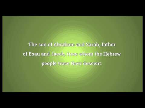 Isaac Meaning