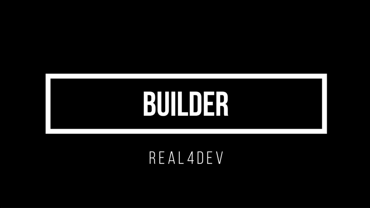 Builder Pattern in Kotlin: Understanding the Builder Design Pattern
