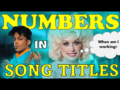 Guess The Songs with NUMBERS in the Title🎵Music Quiz🎶