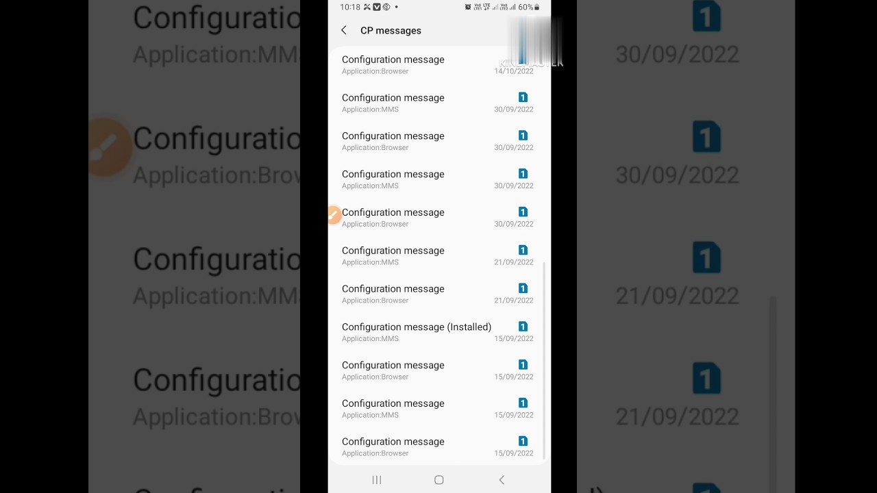 🥸Configuration Message Kaise Install kare ||😅 configuration Message || #shorts