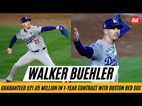 Walker Buehler guaranteed $21.05 million in 1-year contract with Boston Red Sox