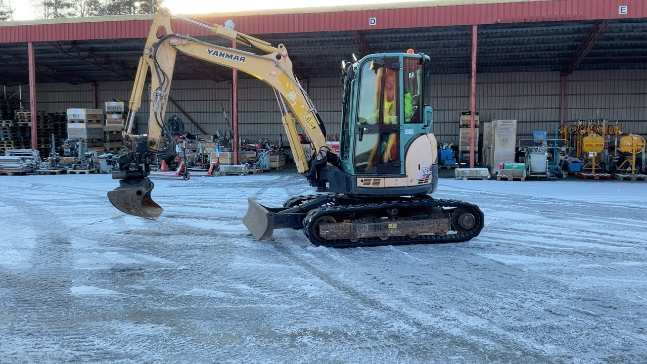 Grävmaskin Yanmar VIO 50 RT, Jönköping, Klaravik auktioner