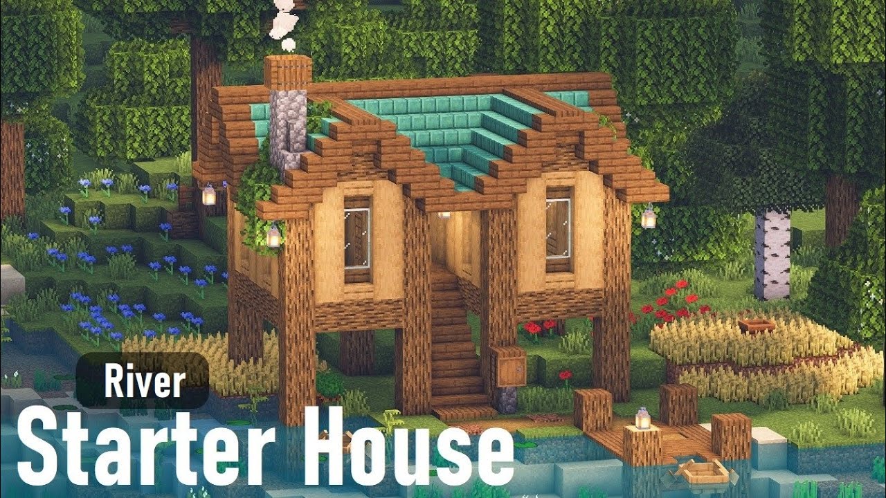 2 Player Starter House for Survival Minecraft | Tutorial! - マイクラビルダーズ