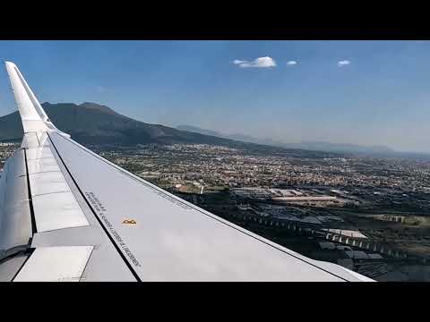 Touchdown Naples International Airport, also known as Capodichino Airport Italy🇮🇹