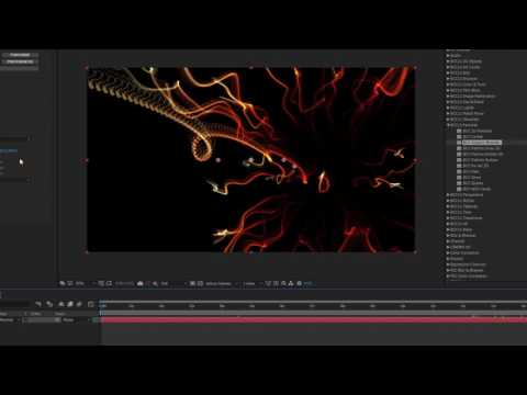 Sci Fi Titles with Continuum's Organic Strands Particles and Adobe After Effects