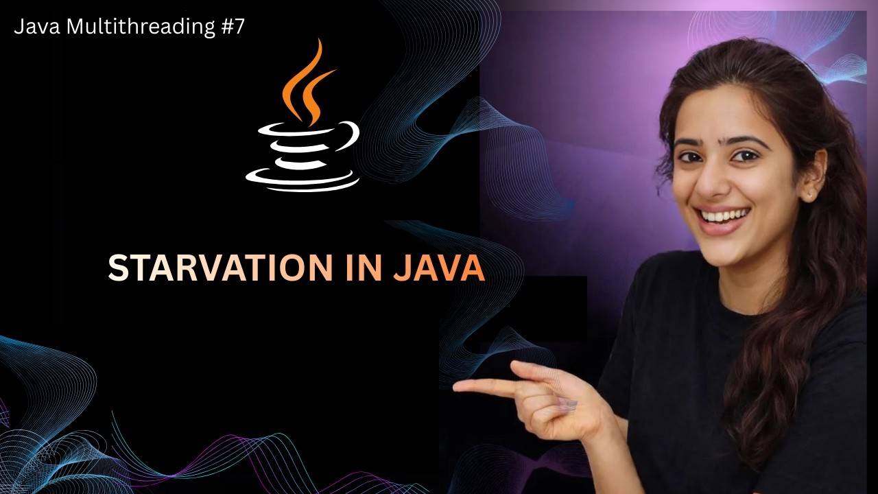 Thread Starvation in Java | Multithreading Explained with Real-Life Example