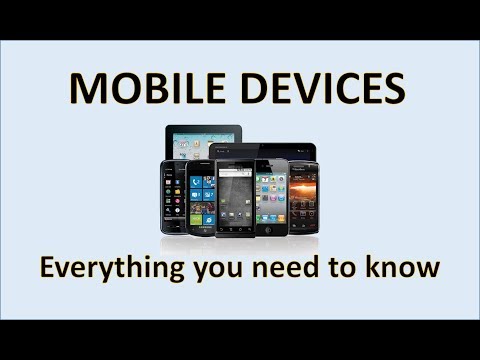 Computer Fundamentals - Mobile Devices - Handheld Computers - Tablets Smartphones iOS and Android