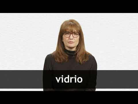 English Translation of “VIDRIO” | Collins Spanish-English Dictionary