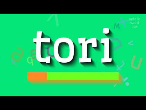 How to say "tori"! (High Quality Voices)
