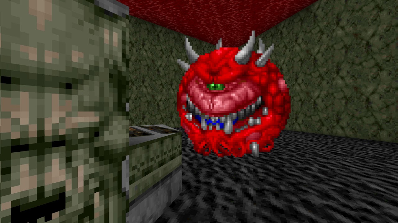 Doomguy has roasted stupid flying meatball