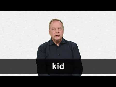 KID definition and meaning | Collins English Dictionary
