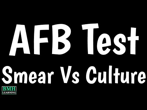 AFB Culture Test | Acid Fast Bacteria Testing | AFB Test For TB Diagnosis | AFB Smear Test |
