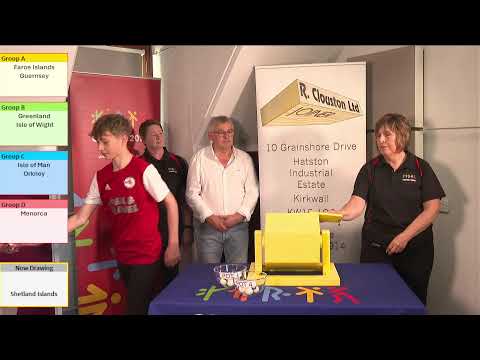Orkney 2025 Island Games - Badminton - Draw