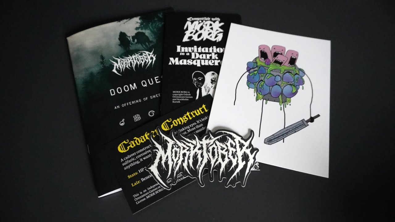 Doom Quest Bundle for MÖRK BORG