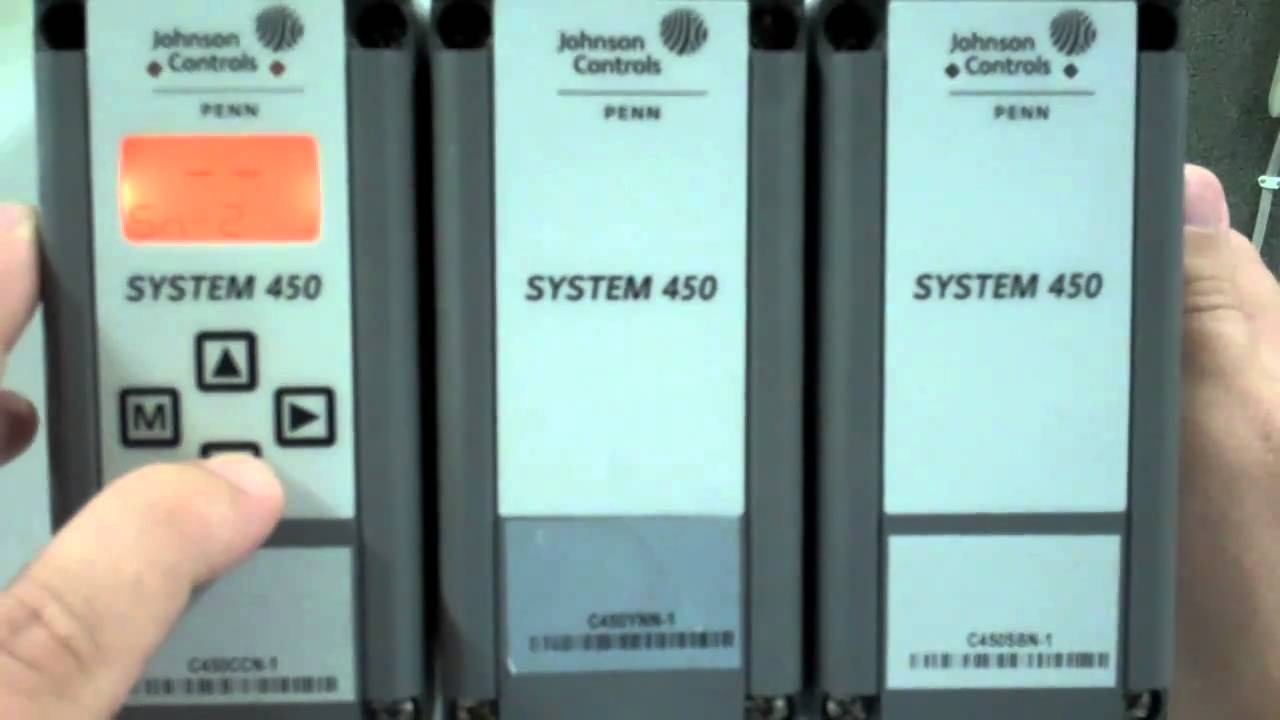 How to program the Johnson Controls System 450