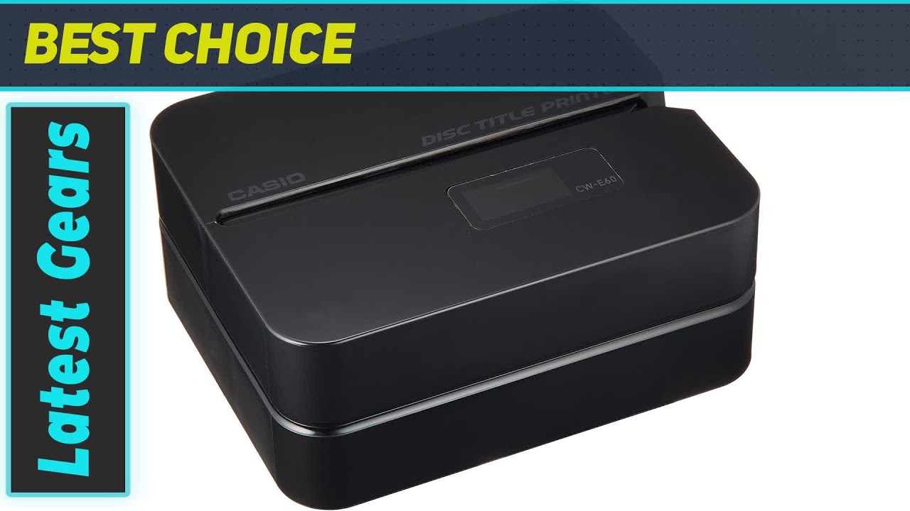 Casio CW-E60 Disc Printer: Easiest Disc Labeling EVER?