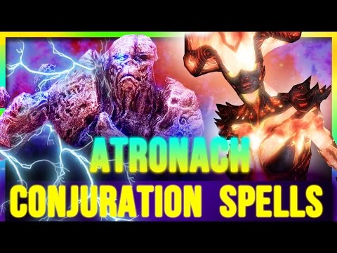 Skyrim Special Edition Best Conjuration Spells & Staffs at LEVEL ONE Mage Build (Weapon Location)