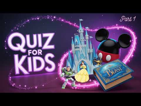 Disney Time! 🏰✨ Guess the Disney Characters – Fun Quiz for Kids | TinkerTales
