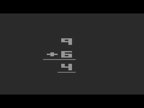 Stella Atari 2600 Emulator ( Fun with Numbers ) Gameplay