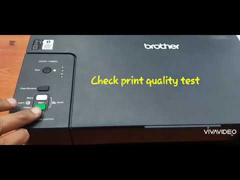 Brother DCP-T220/420W Test print/nozzole and photocopy