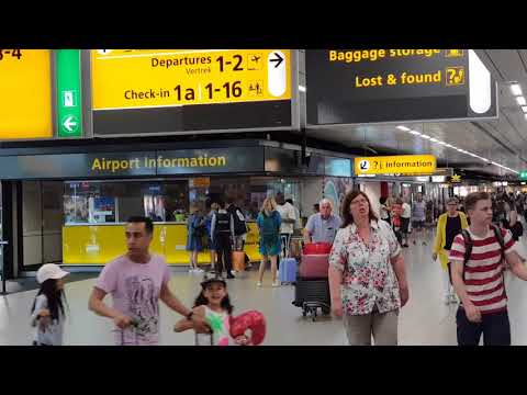 Amsterdam Airport Arrivals, Schiphol Airport Meeting Point