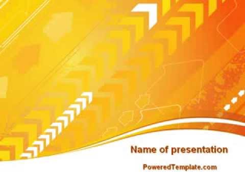 Process Flow PowerPoint Template by PoweredTemplate.com