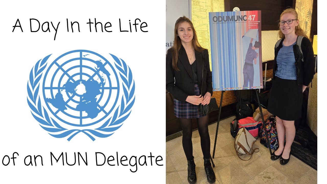 A Day in the Life of a Model UN Delegate! | ODUMUNC Vlog