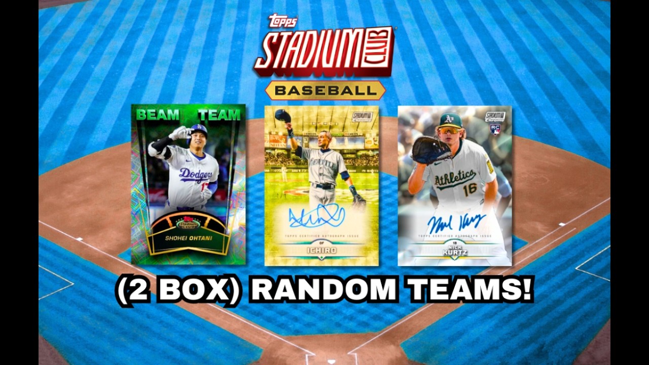 Break #11569 CHEAP $14 PER SPOT!! 2 Box 2025 Topps Stadium Club Baseball RT #18