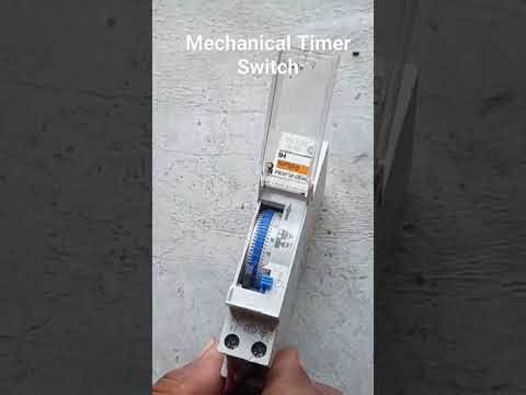 Mechanical Timer Switch #digitalmetre #electrical