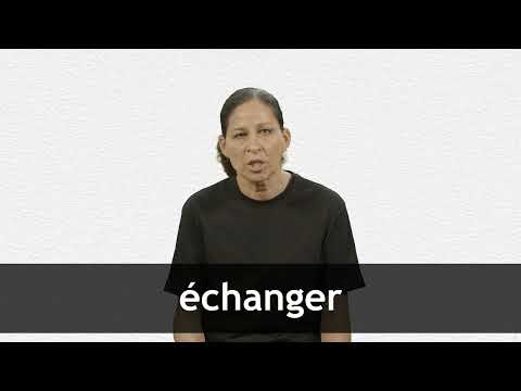 English Translation of “ÉCHANGER” | Collins French-English Dictionary