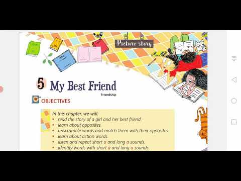 Explanation: My Best Friend Video Lecture - Class 1 English Alive