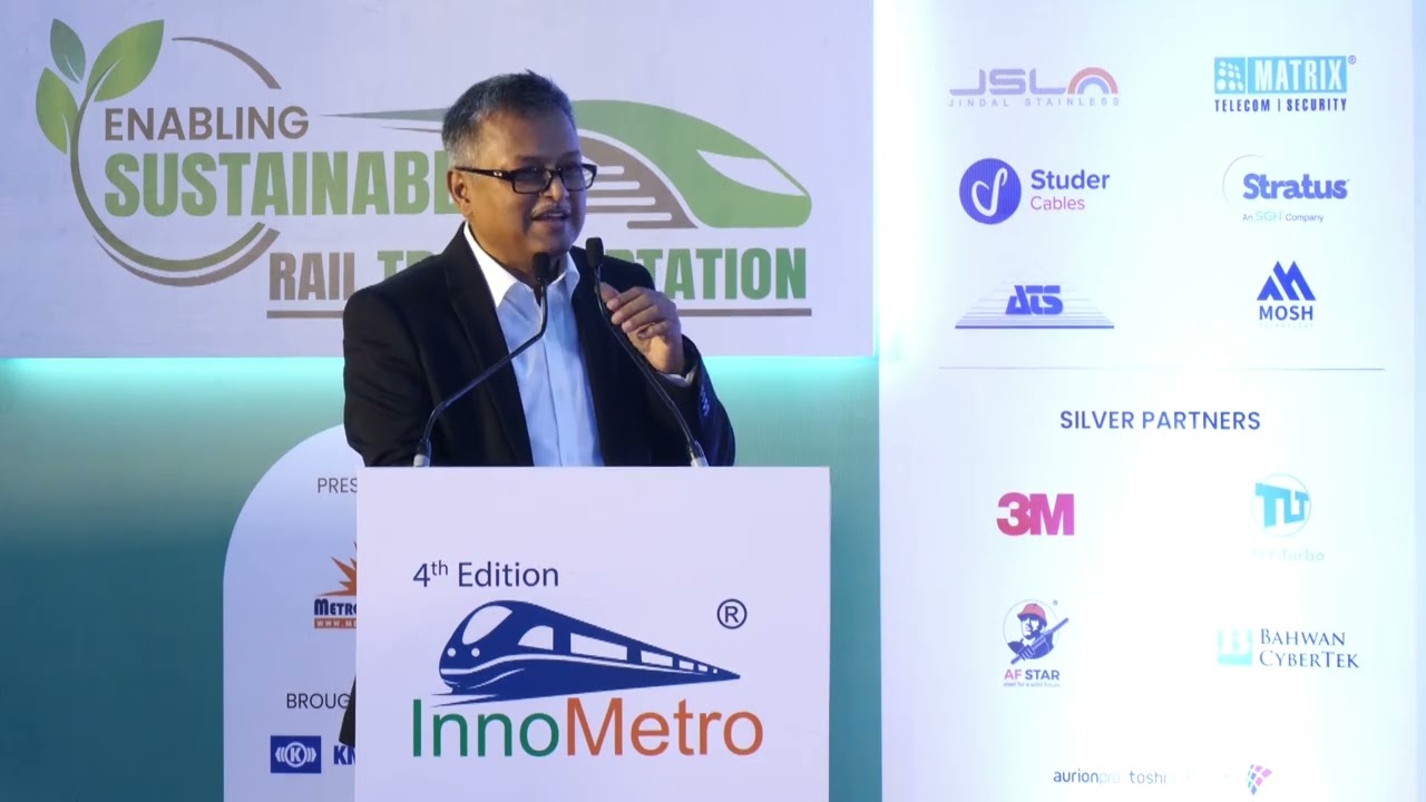 Mr Dipankar Ghosh's Insights on Knorr Bremse India's Role in Transforming the #Rail Transit Sector-
