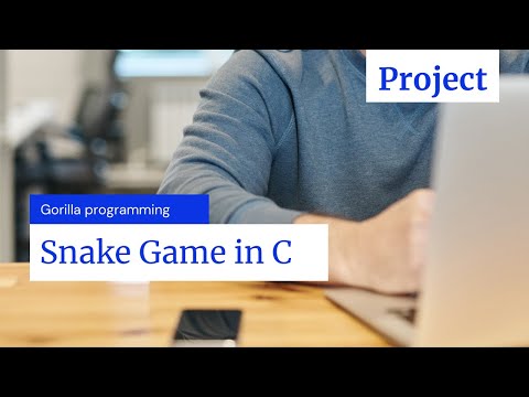SNAKE GAME IN C-LANGUAGE | MINI PROJECT IN C – Gorilla Programming