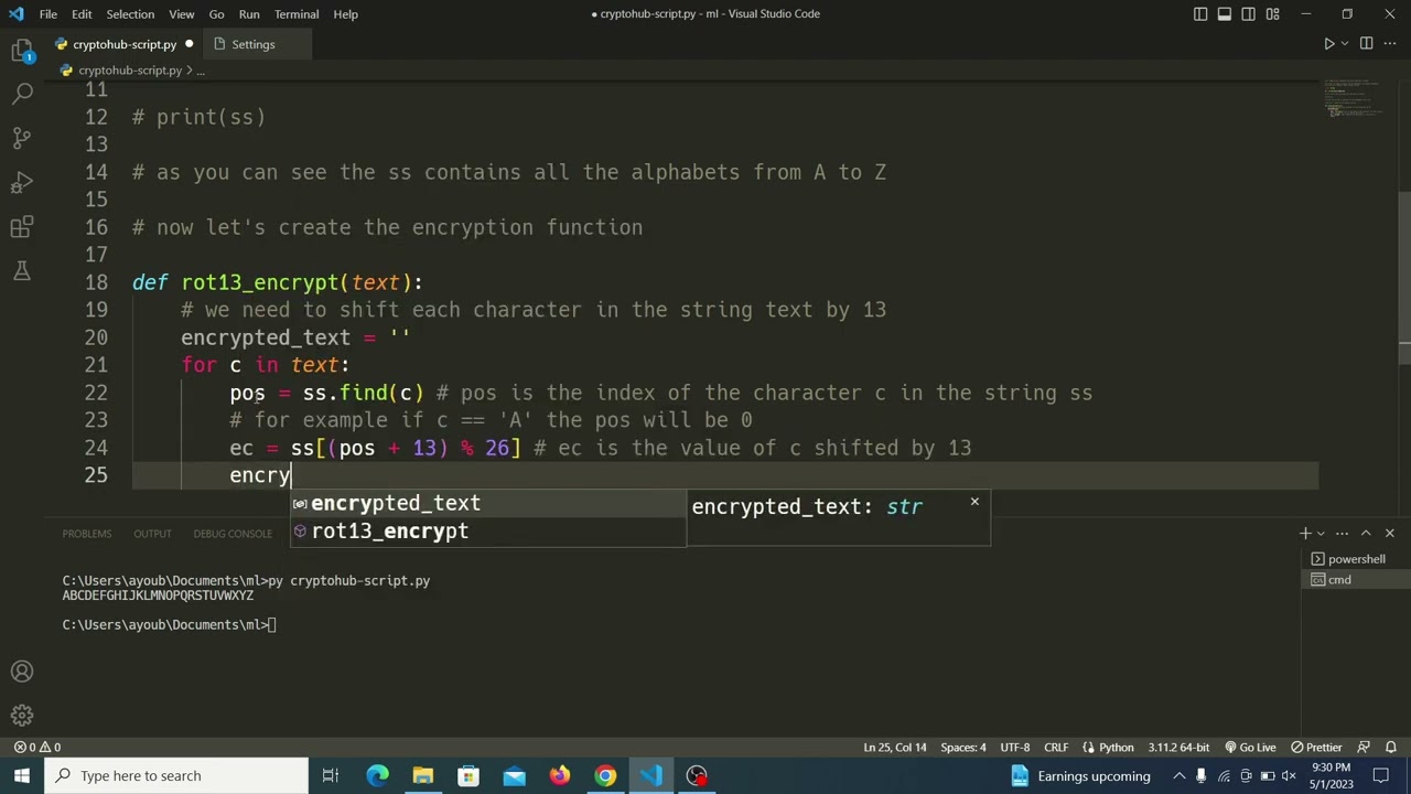 How to Implement the ROT13 Algorithm in Python | Beginner's Guide to Cryptography