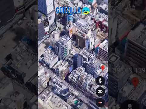 Godzilla is Real π€―π° - Google Earth & Google Maps Street View