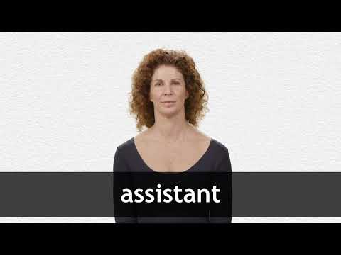 ASSISTANT definition and meaning | Collins English Dictionary