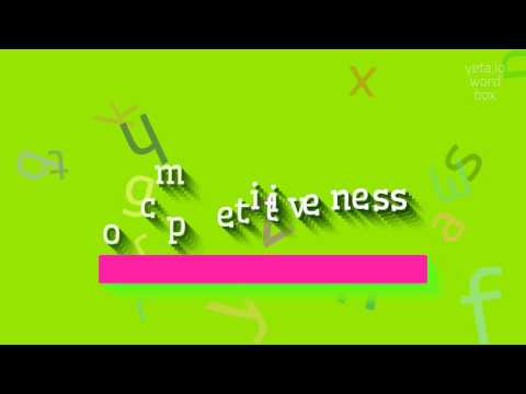 HOW TO PRONOUNCE COMPETITIVENESS?