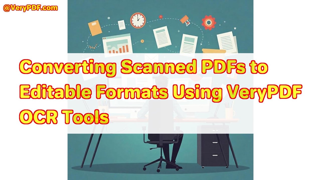 Converting Scanned PDFs to Editable Formats Using VeryPDF OCR Tools