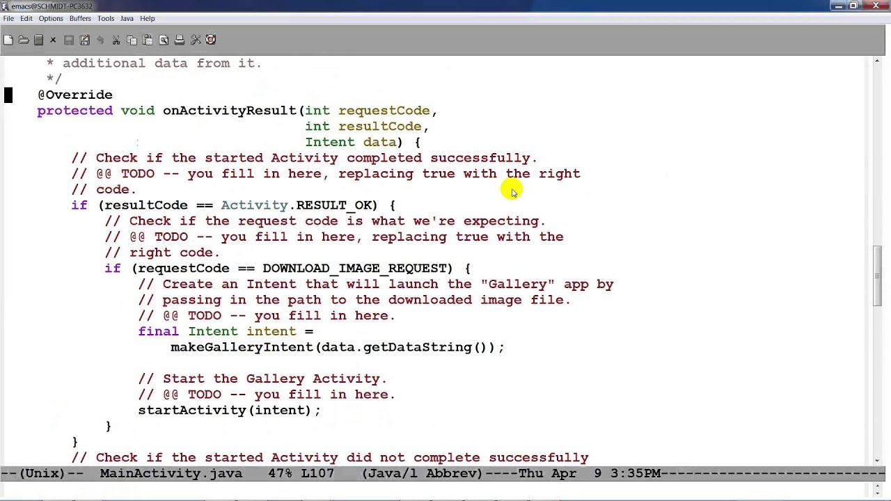 Programming Assignment #1 Solution