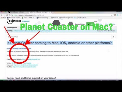 Planet Coaster Mac?