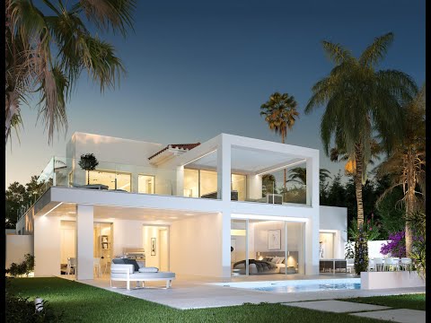 RB2088 Modern Style & Perfect Location. Brand New Architectural Masterpiece. 5 Bed Villa in Nagueles