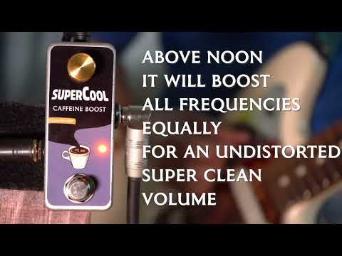 Supercool Caffeine Boost (Clean OP AMP) 2022 | Reverb
