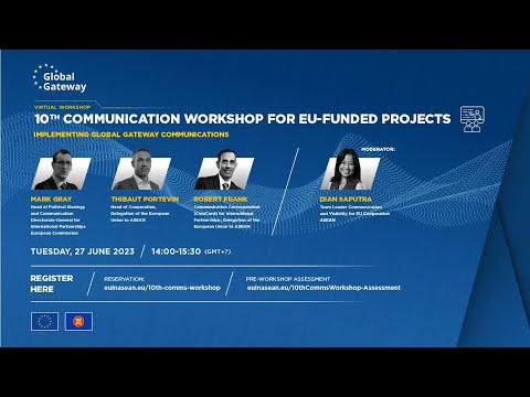 10th Communication and Visibility Workshop for EU-funded Projects ...