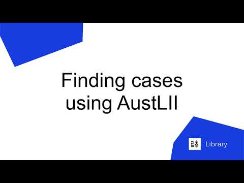 AustLII - Finding Australian Cases