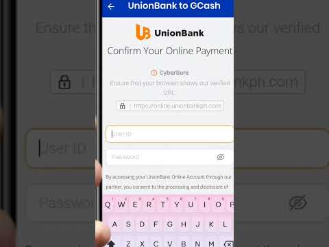 LINK UNION BANK TO GCASH